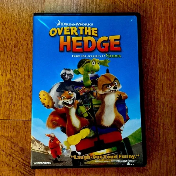 Over The Hedge Dvd Cover